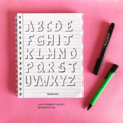 Cómo Hacer Letras Invisibles En Lettering | Hola Lettering